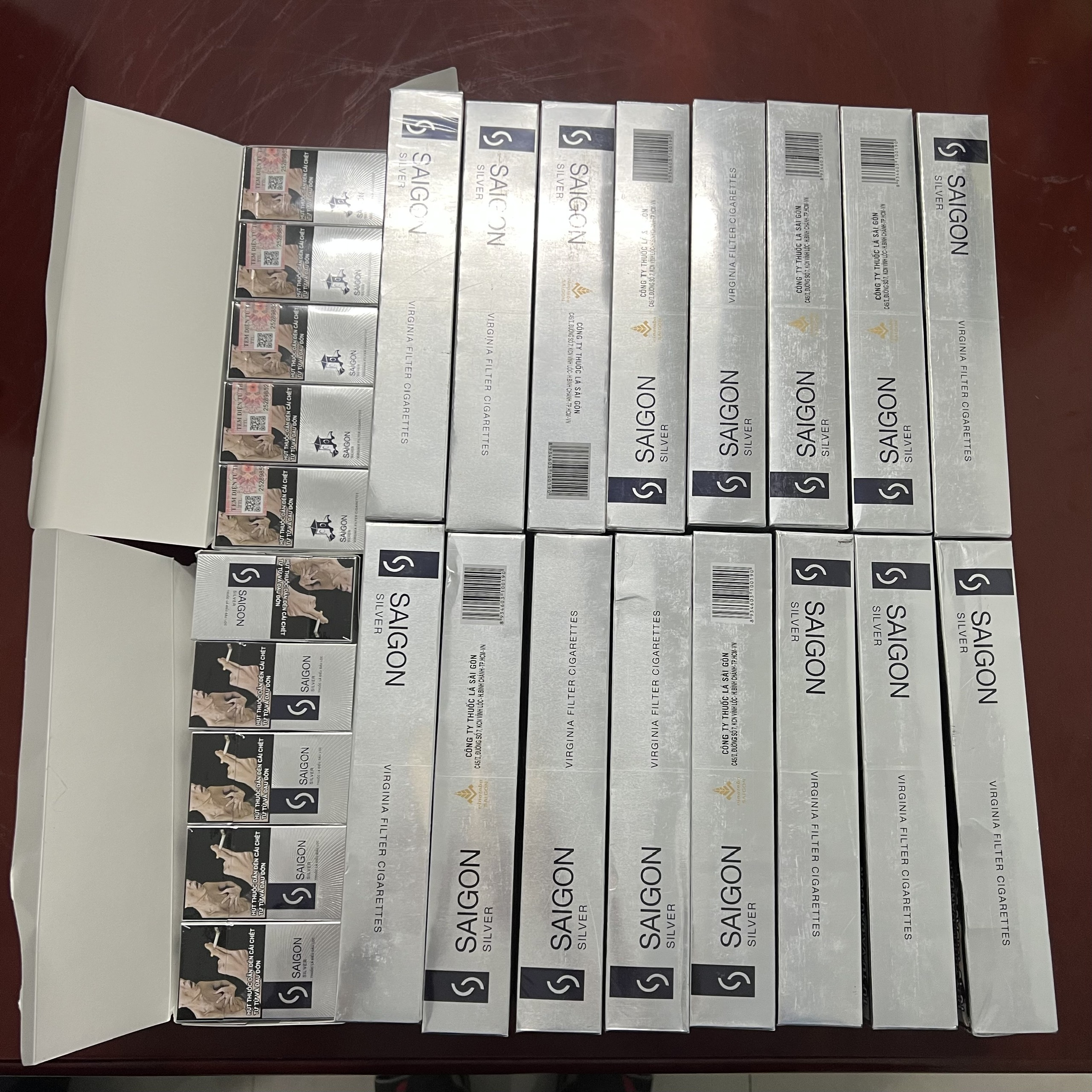 Kiên Giang: Phát hiện 280 bao thuốc lá giả mạo nhãn hiệu SAIGON SILVER ...